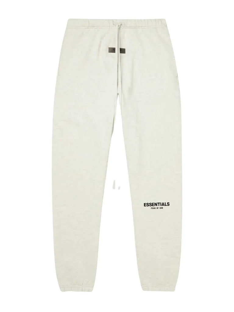 FEAR OF GOD ESSENTIALS LIGHT OATMEAL SWEATPANTS (SS22) – authenticated